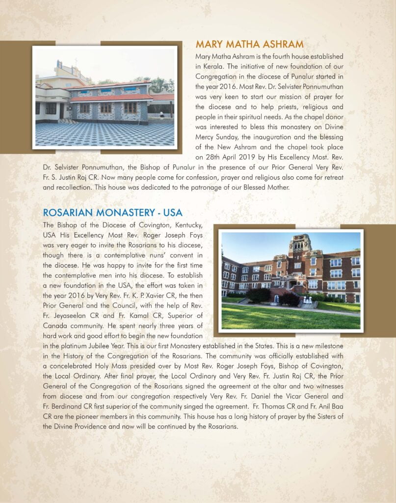Our Ashrams - Rosarians
